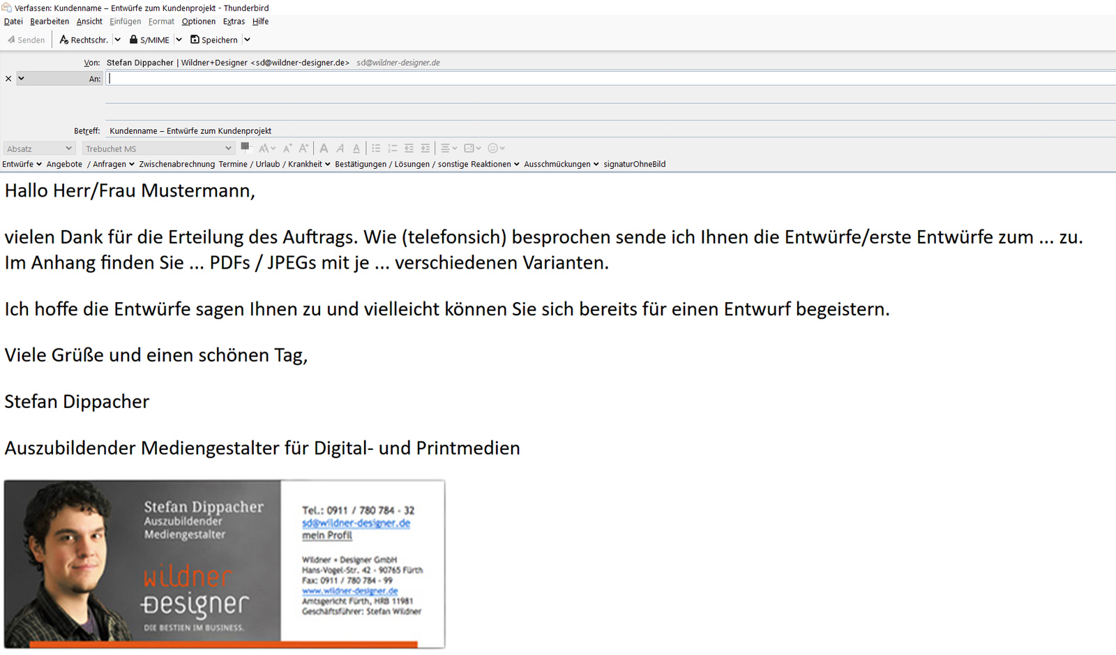 Blog – Die grafische Gestaltung von Signaturen in geschäftlichen E ...